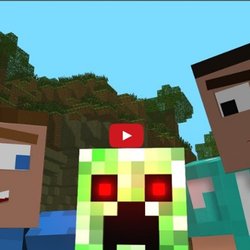 Minecraft Blue Creeper 250 X 250