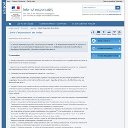 La liberté d 'expression en 10 questions - Maif